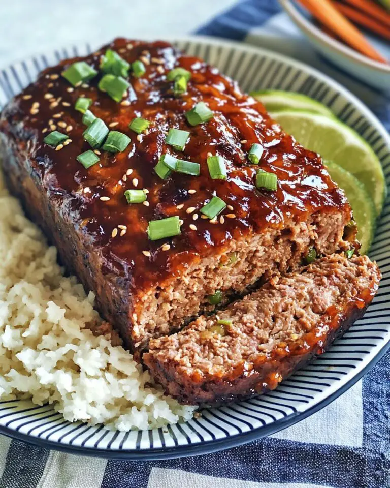 Asian-Style Meatloaf